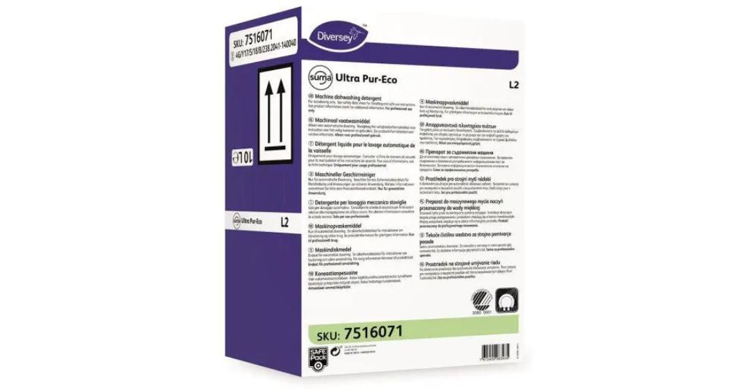 Suma Ultra Pur-Eco L2 Safepack 10 liter - Vaatwasmiddel - PureHygiene.nl