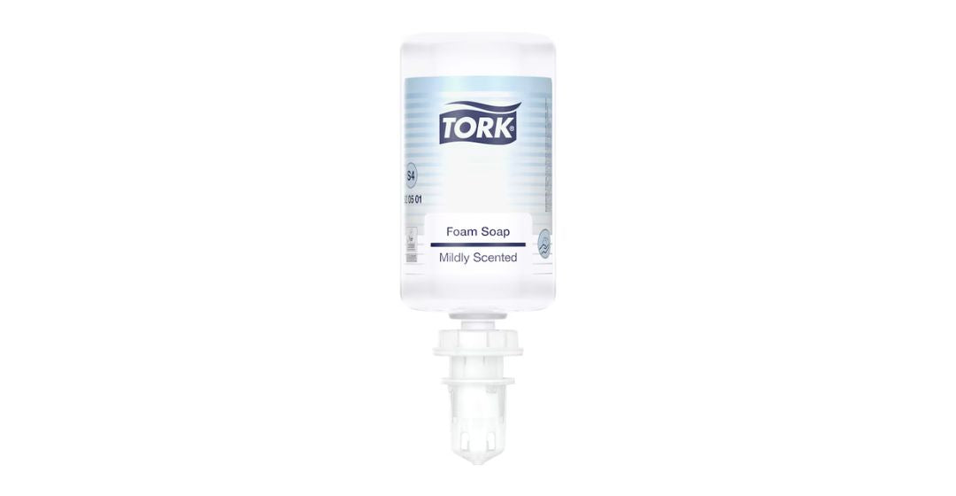 Tork 520501 Schuimzeep Mild Geparfumeerd S4 6x1 liter - PureHygiene.nl