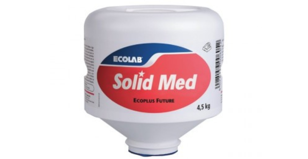 Ecolab Solid Med | Vaatwasmiddel | 4 x 4,5 kg - PureHygiene.nl