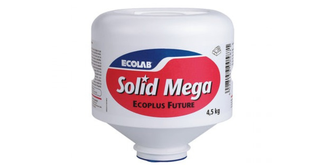 Ecolab Solid Mega | Vaatwasmiddel | 4 x 4,5 kg - PureHygiene.nl