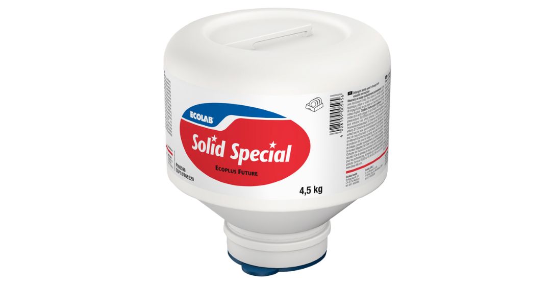 Ecolab Solid Special Vaatwasmiddel 4 x 4,5 kg | PureHygiene.nl